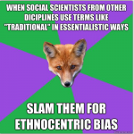 Anthropology Fox Meme | Savage Minds